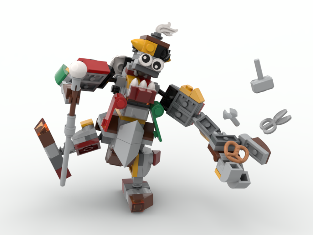 Lego Moc Crafties Max By Chricki Rebrickable Build With Lego