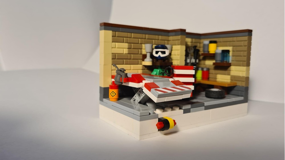 LEGO MOC-57148 Motorcycle repair shop by RudaisVells | Rebrickable ...