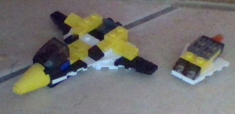 LEGO MOC mini phantom and transport jet by trainsrkool176 | Rebrickable ...