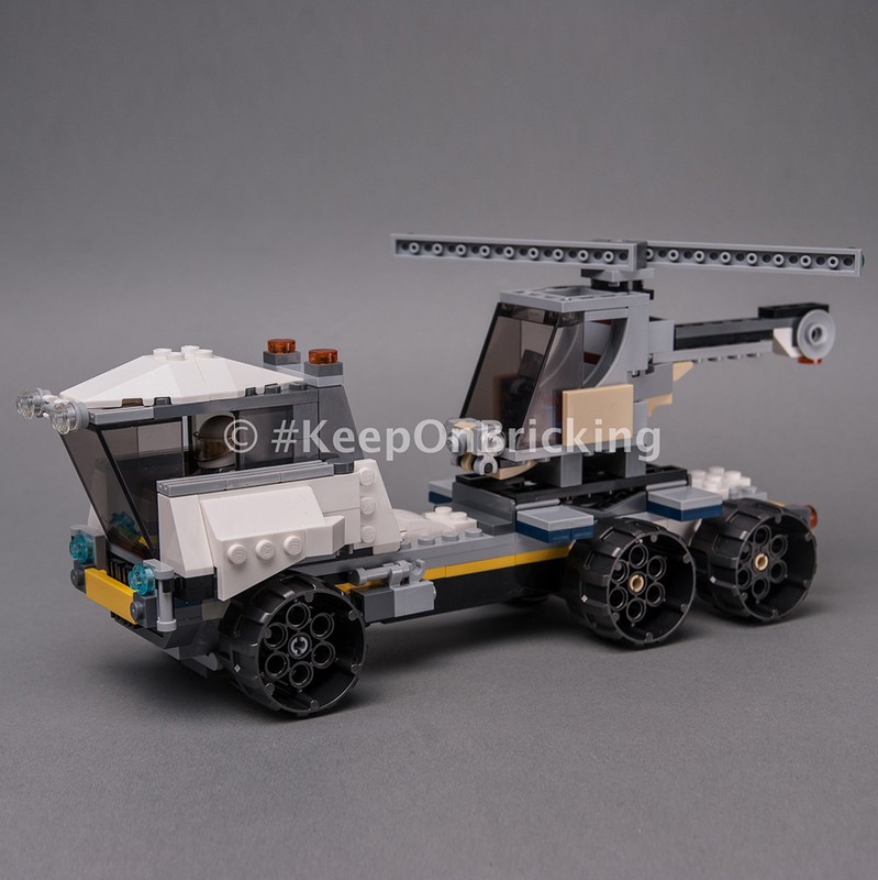 Lego Moc 31107 Helicopter Transporter By Keep On Bricking Rebrickable