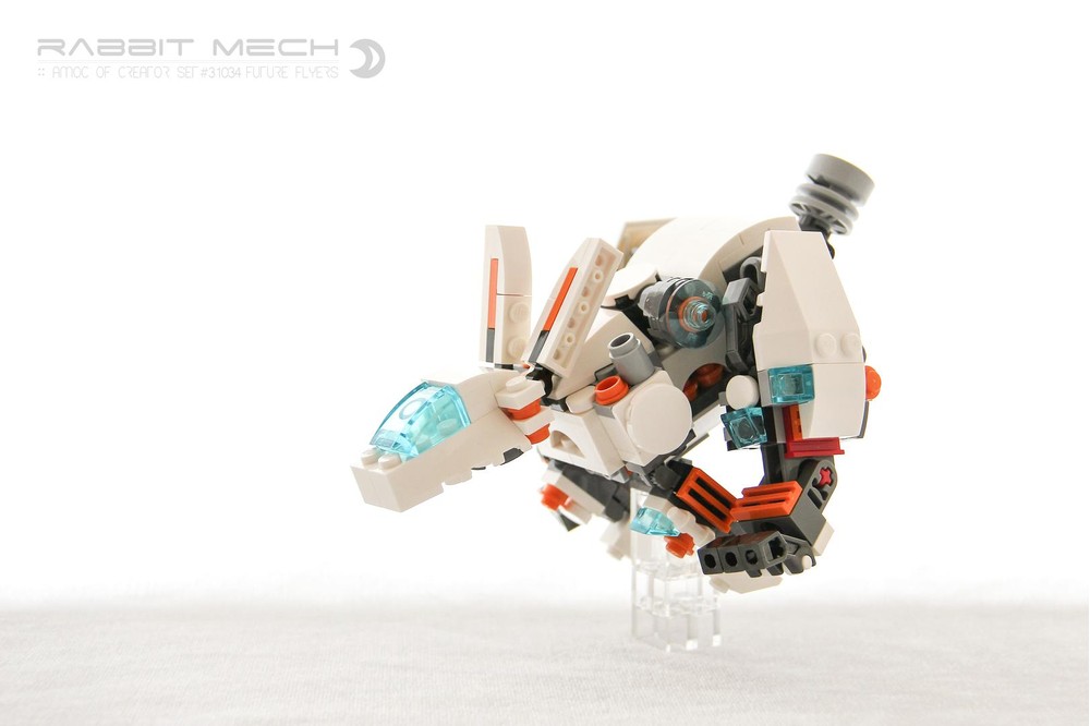 LEGO MOC Rabbit Mech by dvdliu | Rebrickable - Build with LEGO