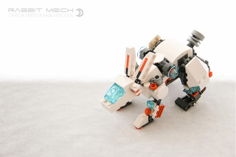 LEGO MOC Rabbit Mech by dvdliu | Rebrickable - Build with LEGO