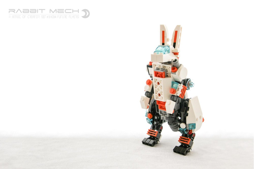 LEGO MOC Rabbit Mech by dvdliu | Rebrickable - Build with LEGO