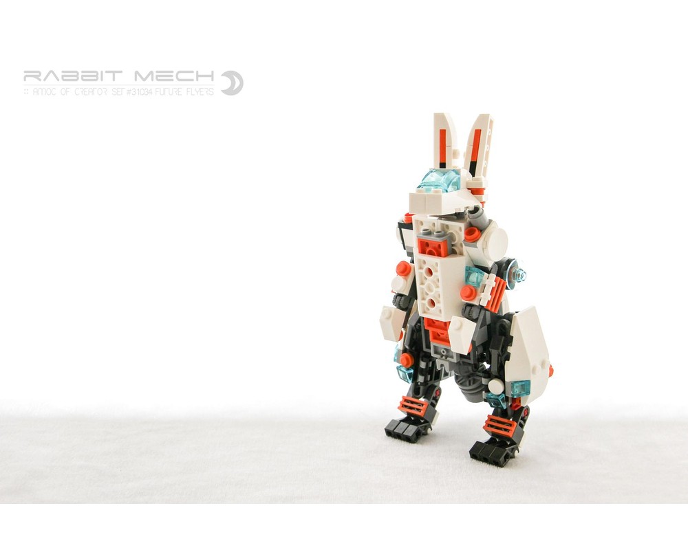 LEGO MOC Rabbit Mech by dvdliu | Rebrickable - Build with LEGO
