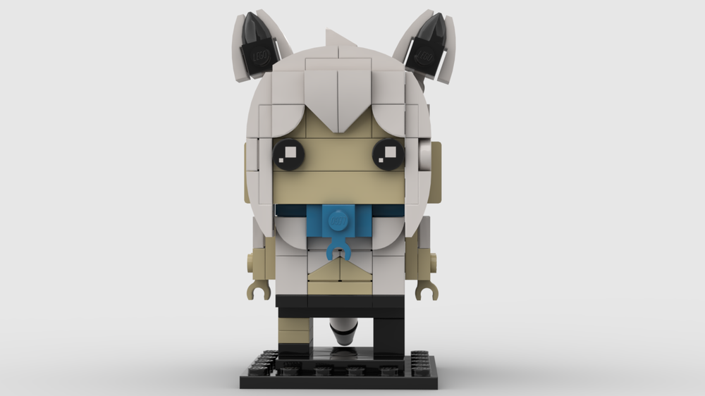 LEGO MOC Shirakami Fubuki by M100832H | Rebrickable - Build with LEGO