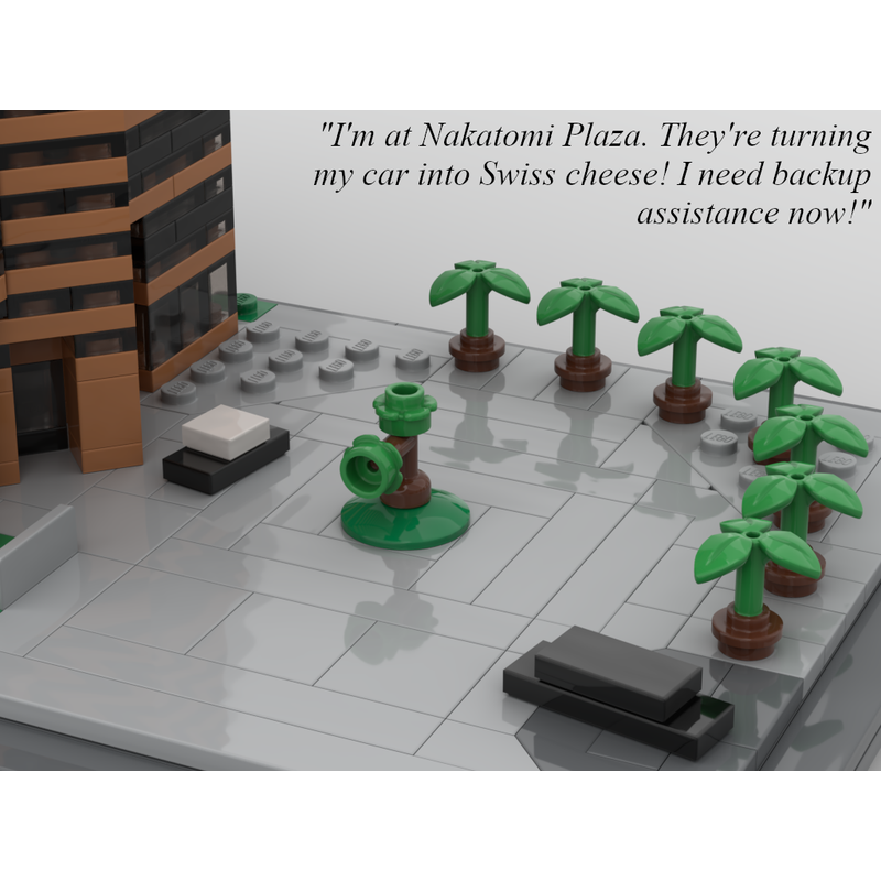 LEGO MOC Nakatomi Plaza - Die Hard by Rauy | Rebrickable - Build with LEGO