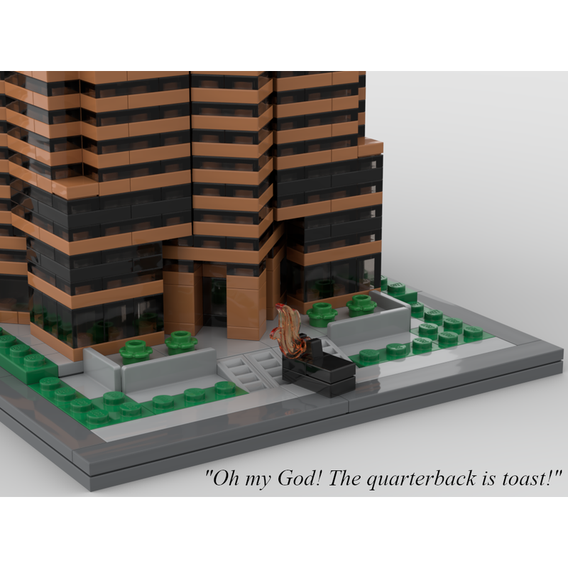 LEGO MOC Nakatomi Plaza - Die Hard by Rauy | Rebrickable - Build with LEGO
