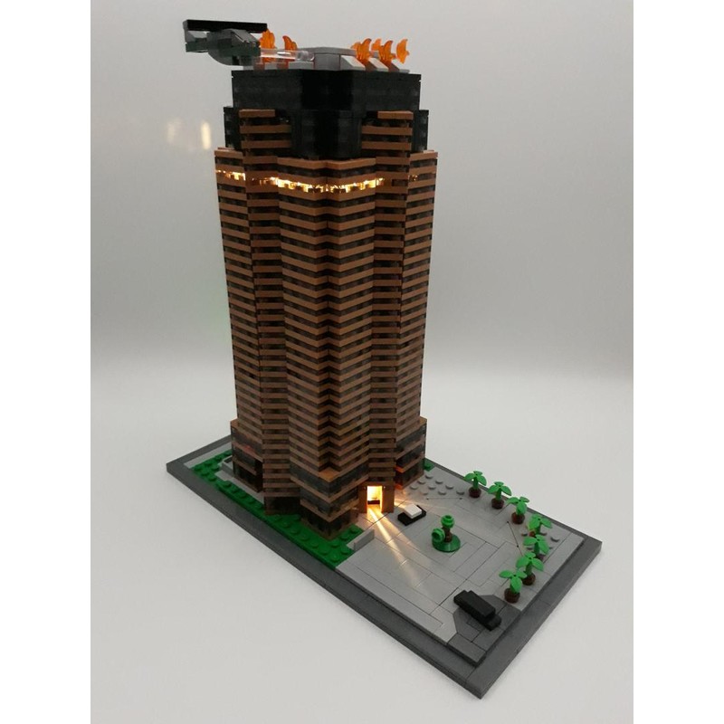 LEGO MOC Nakatomi Plaza - Die Hard by Rauy | Rebrickable - Build with LEGO
