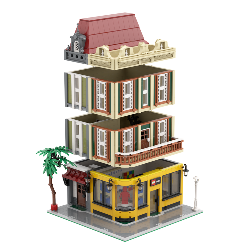 LEGO MOC Modular LEGO Store by MOC_Expert | Rebrickable - Build with LEGO
