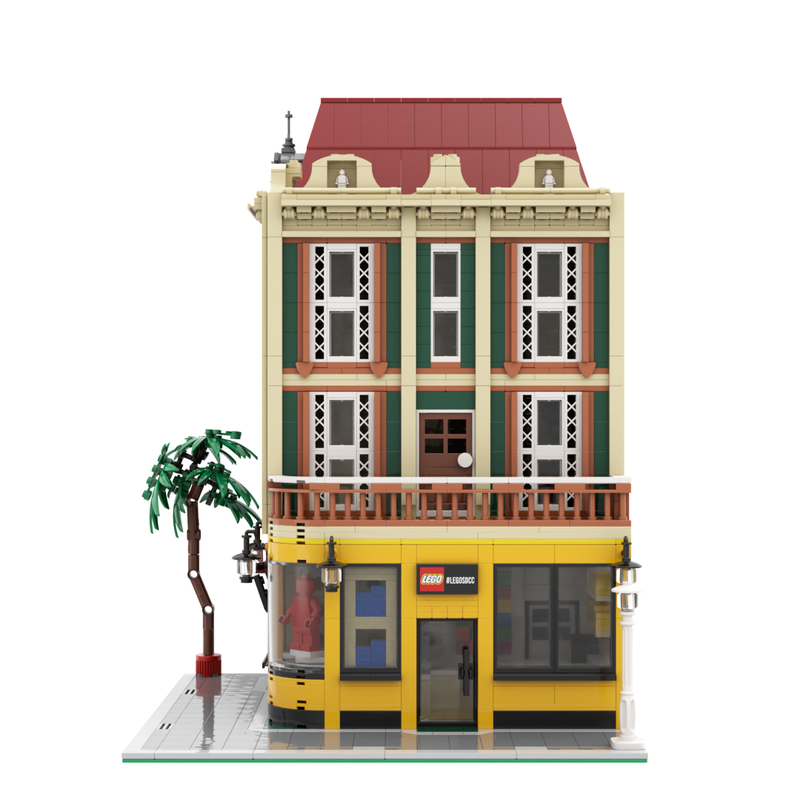 LEGO MOC Modular LEGO Store by MOC_Expert | Rebrickable - Build with LEGO