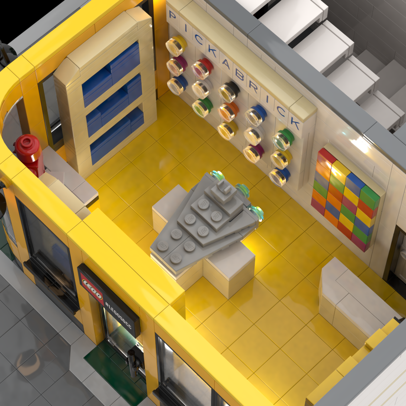 LEGO MOC-57226 Modular LEGO Store by MOC_Expert | Rebrickable - Build ...