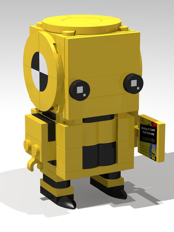 LEGO MOC Crash Test Dummy - Brickheadz by ricardo ortiz | Rebrickable ...