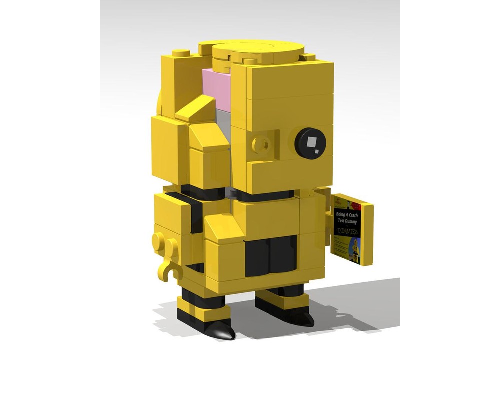 LEGO MOC Crash Test Dummy - Brickheadz by ricardo ortiz | Rebrickable ...