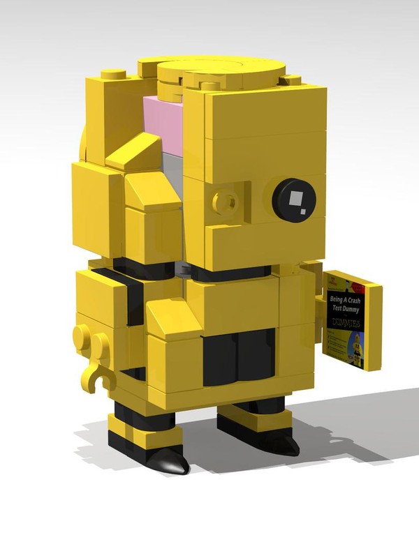 LEGO MOC Crash Test Dummy - Brickheadz by ricardo ortiz | Rebrickable ...