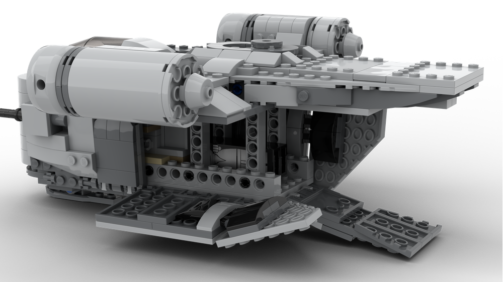 LEGO MOC Razor Crest - Reduced by crbricks | Rebrickable - Build with LEGO