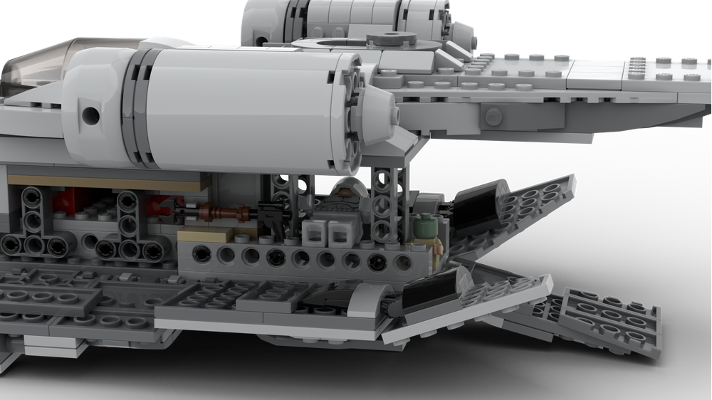 LEGO MOC Razor Crest - Reduced by crbricks | Rebrickable - Build with LEGO