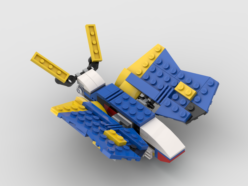 LEGO MOC 31087 - Butterfly by KlintIsztvud | Rebrickable - Build with LEGO