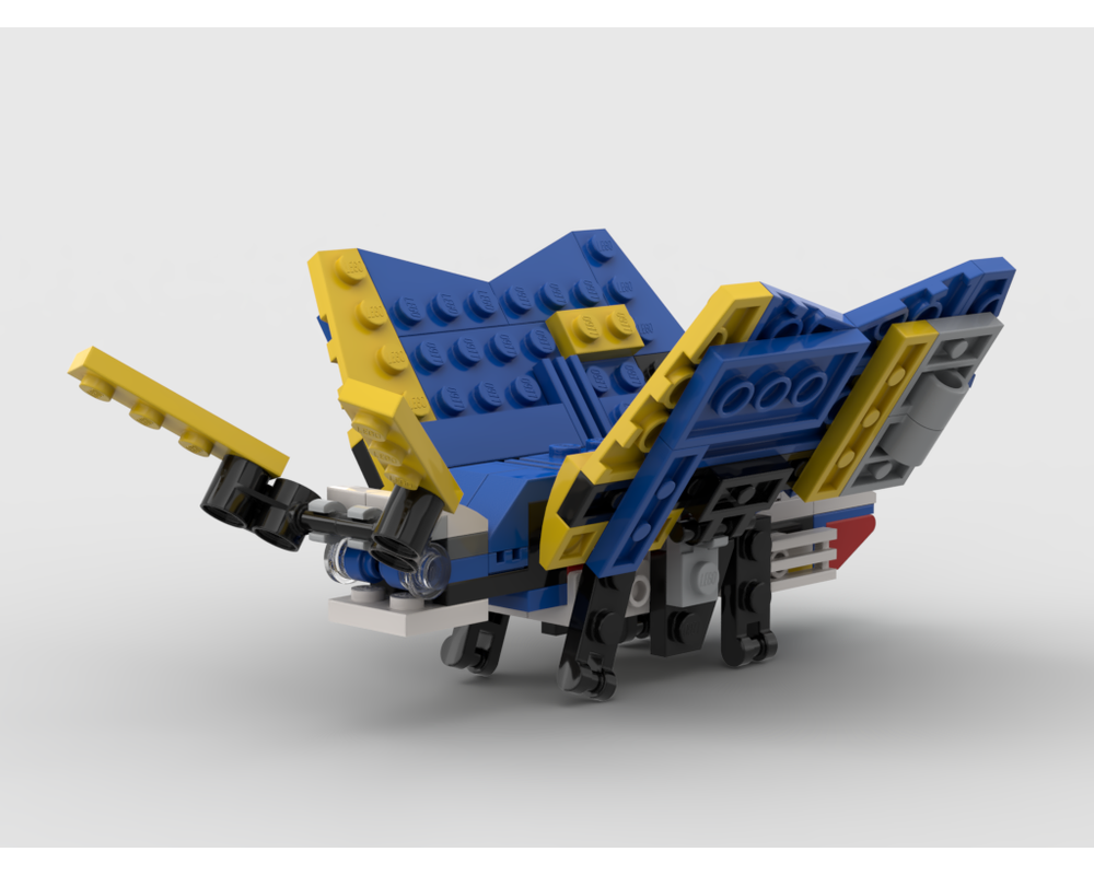 LEGO MOC 31087 - Butterfly by KlintIsztvud | Rebrickable - Build with LEGO