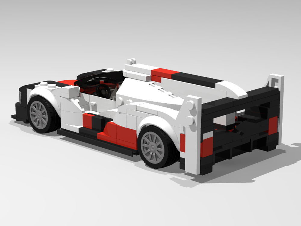 LEGO MOC Toyota TS050 Hybrid lmp1 by deconsnowman | Rebrickable - Build ...