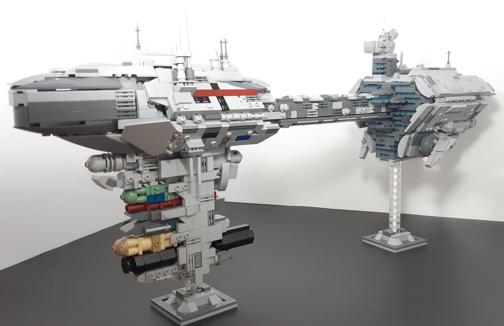 Lego Moc Nebulon B Escort Frigate By Jedimasterels Rebrickable