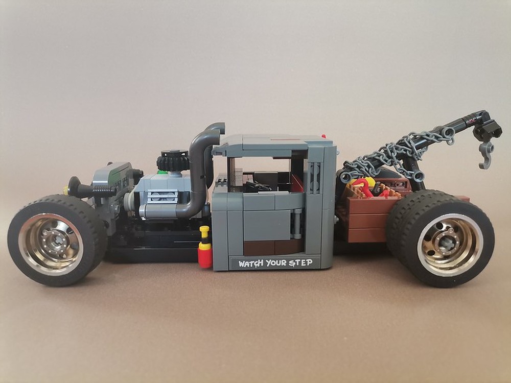 Lego Moc Rat Rod By Nikolyakov Rebrickable Build With Lego