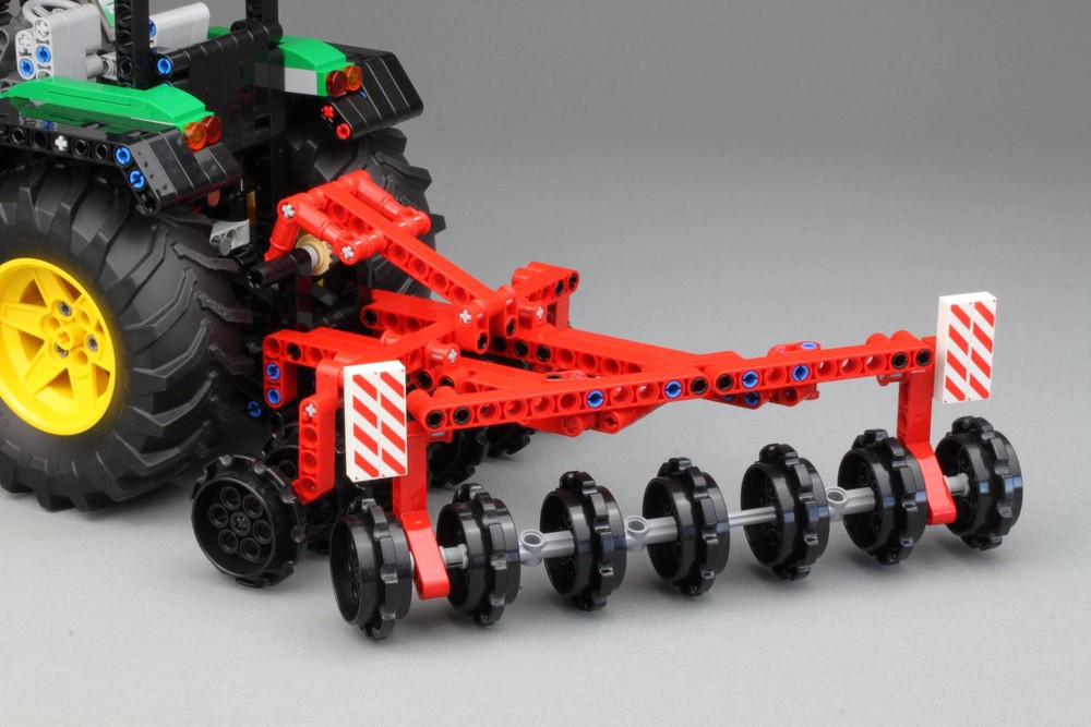 LEGO MOC Disc Harrow for Claas Xerion and John Deere 6130R Tractors by ...
