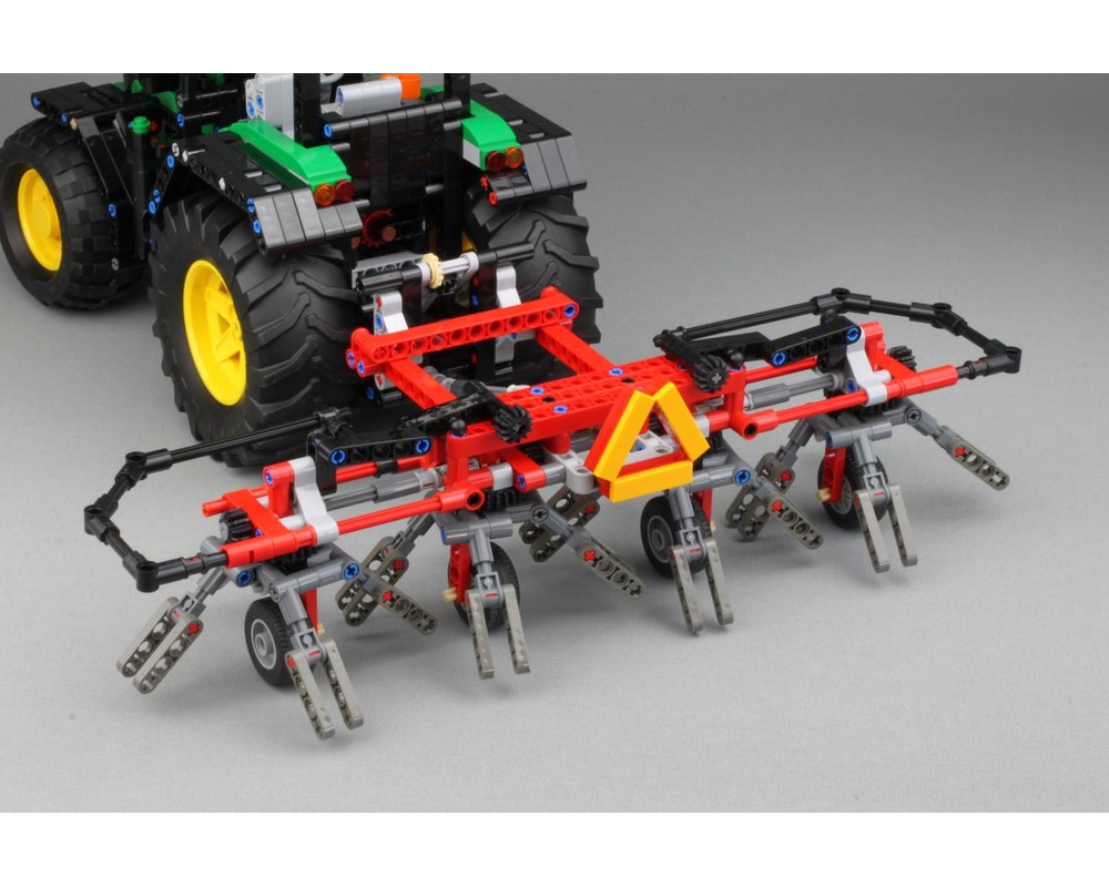 LEGO MOC Hay Tedder for Claas Xerion and John Deere 6130R Tractors by ...