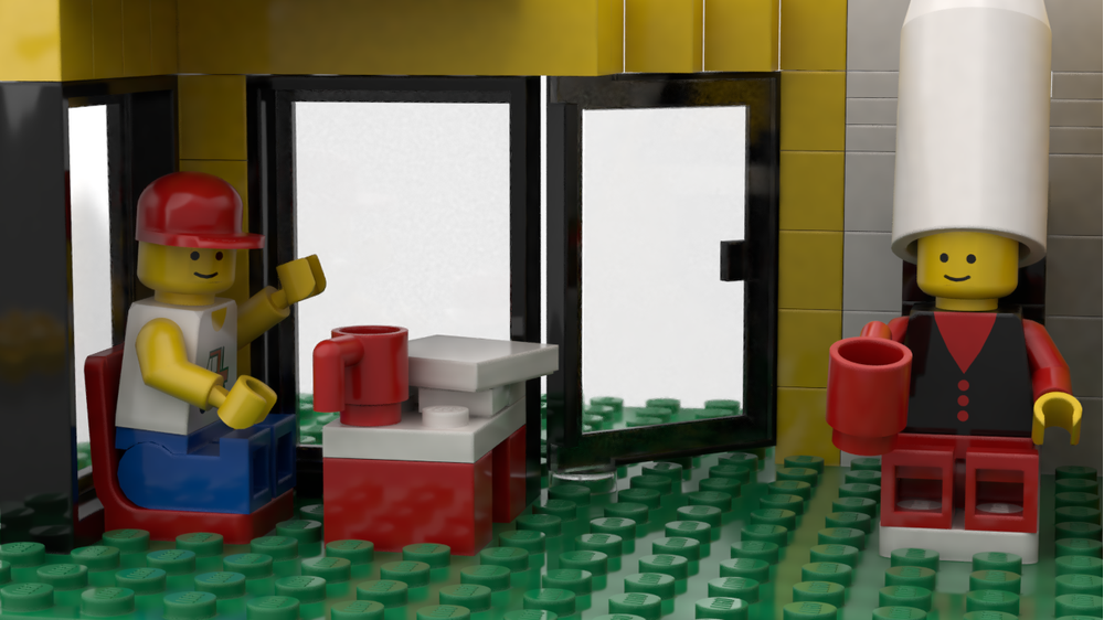 LEGO MOC 6392 Barber shop by se1977 | Rebrickable - Build with LEGO