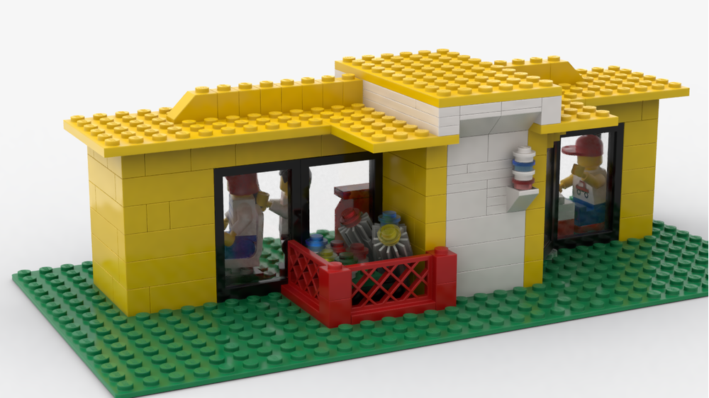 LEGO MOC 6392 Barber shop by se1977 | Rebrickable - Build with LEGO