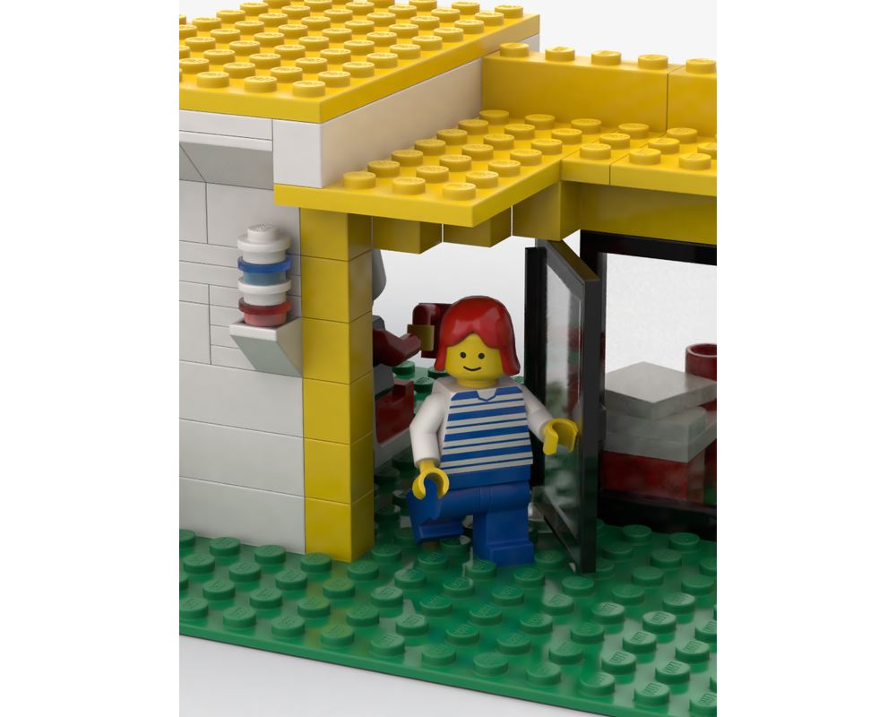 LEGO MOC 6392 Barber shop by se1977 | Rebrickable - Build with LEGO