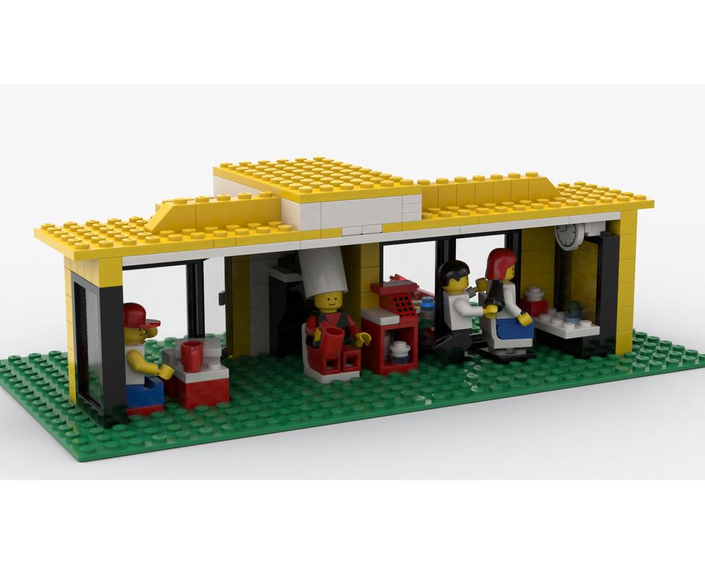 LEGO MOC 6392 Barber shop by se1977 | Rebrickable - Build with LEGO