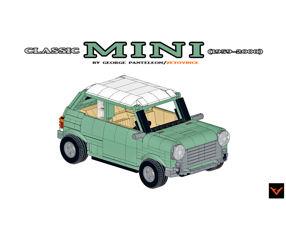 LEGO MOC Classic MINI by ZetoVince | Rebrickable - Build with LEGO
