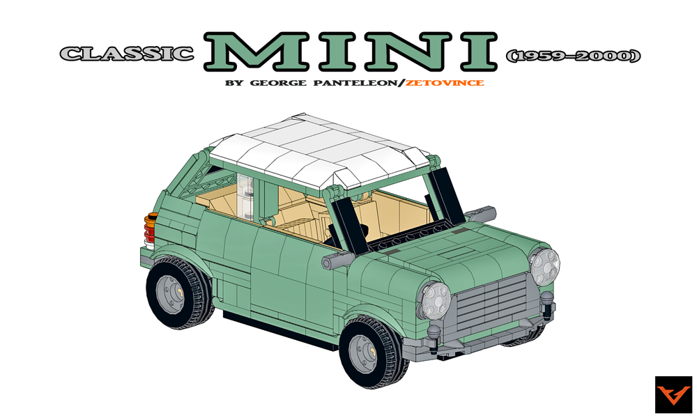 LEGO MOC Classic MINI by ZetoVince | Rebrickable - Build with LEGO