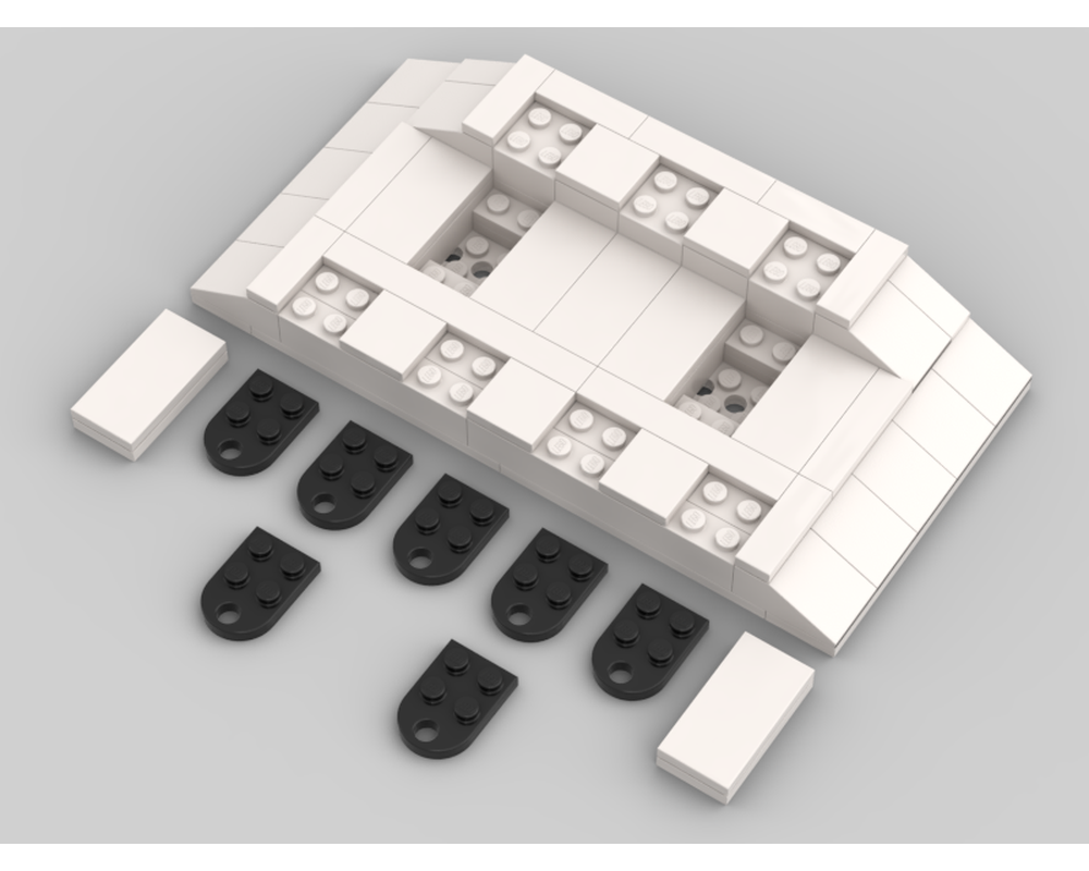LEGO MOC Keyholder by P3rlE | Rebrickable - Build with LEGO