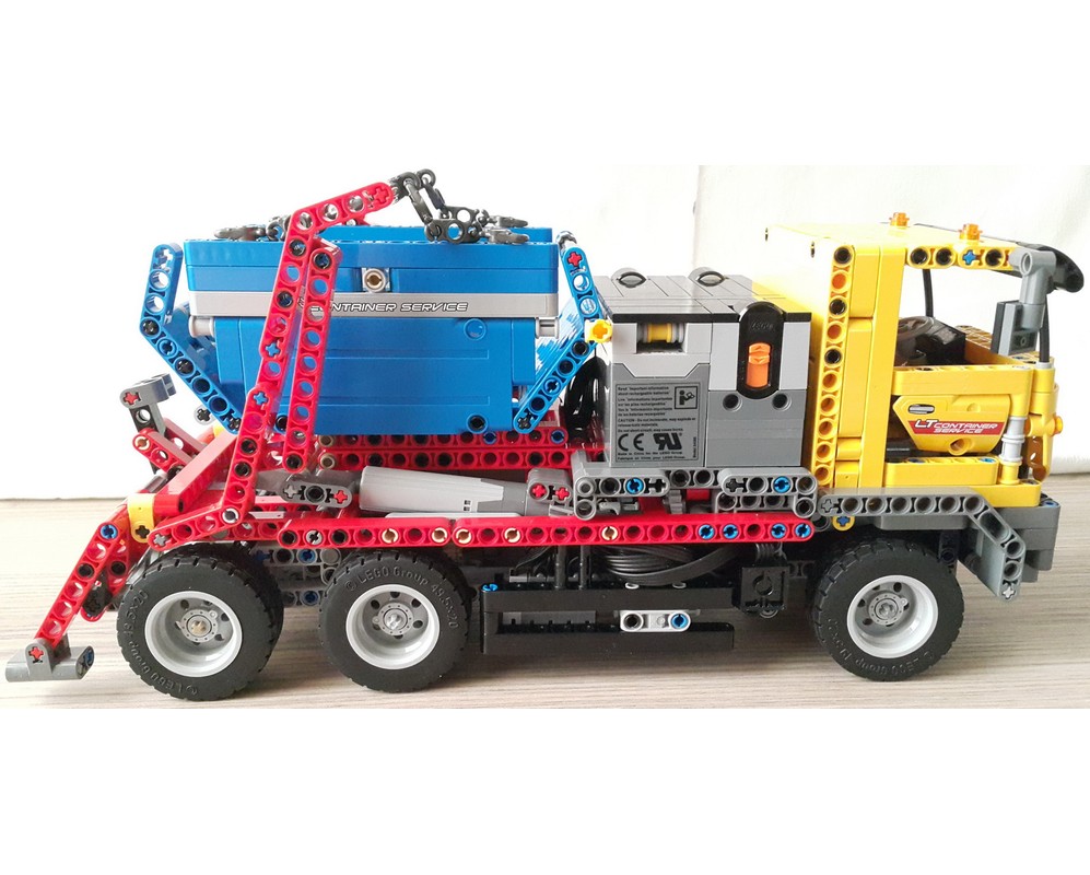 LEGO MOC 42024 Container Truck Motorized & RC by Chilekesh ...