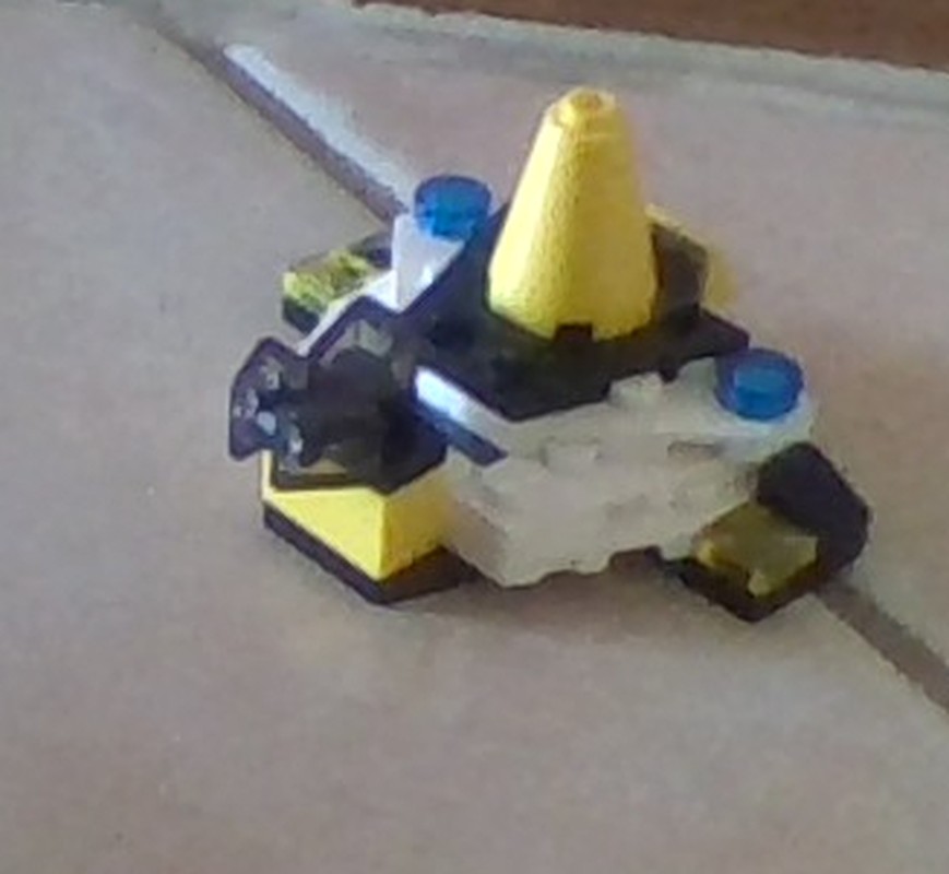 Lego Moc Tie Striker Microfighter Display Stand By Trainsrkool176
