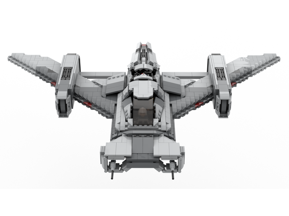 LEGO MOC Tri-Wing S-91x Pegasus Starfighter - Grey by thomin ...