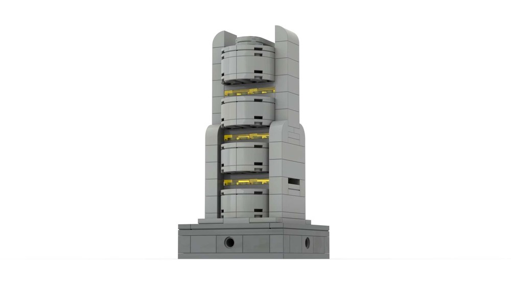 Lego Moc Coruscant Modular Building 2 By Blockwise Rebrickable
