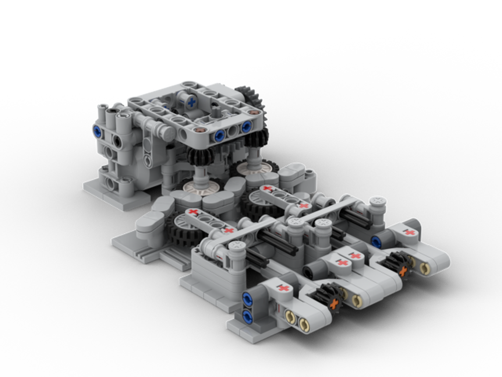 LEGO MOC Minifig Mover by djm | Rebrickable - Build with LEGO