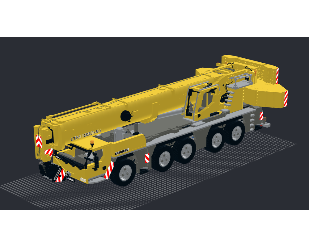 LEGO MOC Liebherr LTM 1250-5.1 by Dawid_Szmandra | Rebrickable - Build ...