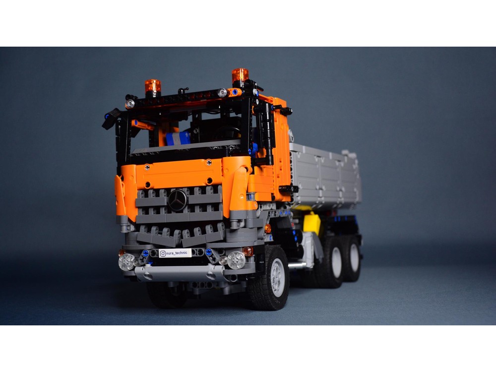 LEGO MOC Tipper Truck 6x4 by Nura_Technic | Rebrickable - Build with LEGO