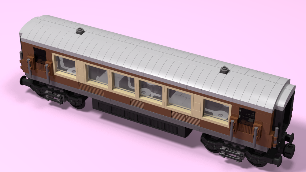 LEGO MOC Passenger Car for Crocodile 10277 by P3rlE | Rebrickable ...