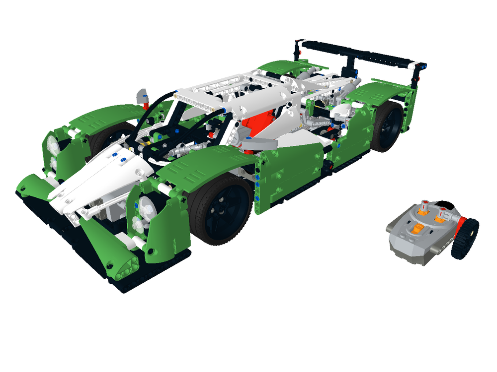 LEGO MOC 42039 24h Race Car Full RC by jb70 | Rebrickable - Build with LEGO