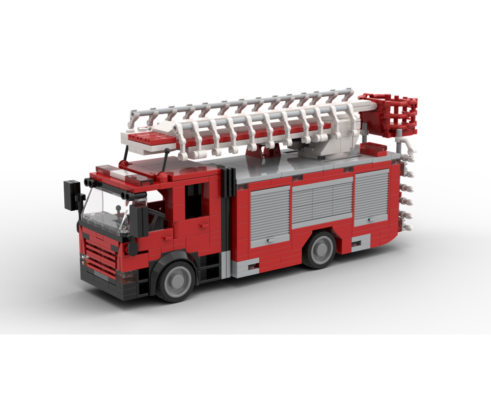 LEGO MOC Scania F320 Fire Truck by Yellow.LXF | Rebrickable - Build ...