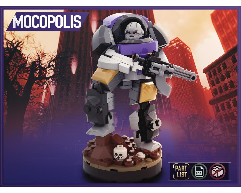 LEGO MOC Science Fiction Future Soldier by MOCOPOLIS | Rebrickable ...