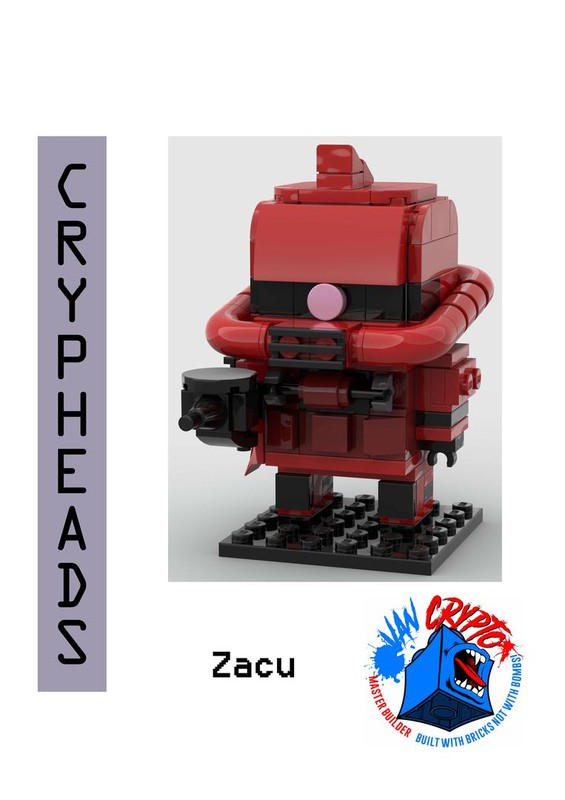 Lego Moc Zaku Rg By Vancrypto Rebrickable Build With Lego