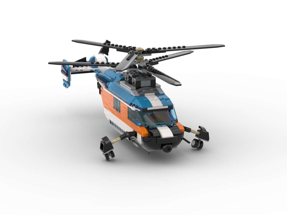 LEGO MOC 31096 - Sikorsky by Tavernellos | Rebrickable - Build with LEGO