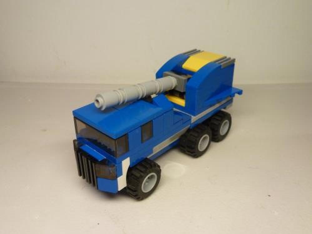 LEGO MOC 5765 Self Propelled Howitzer by perbonde | Rebrickable - Build ...