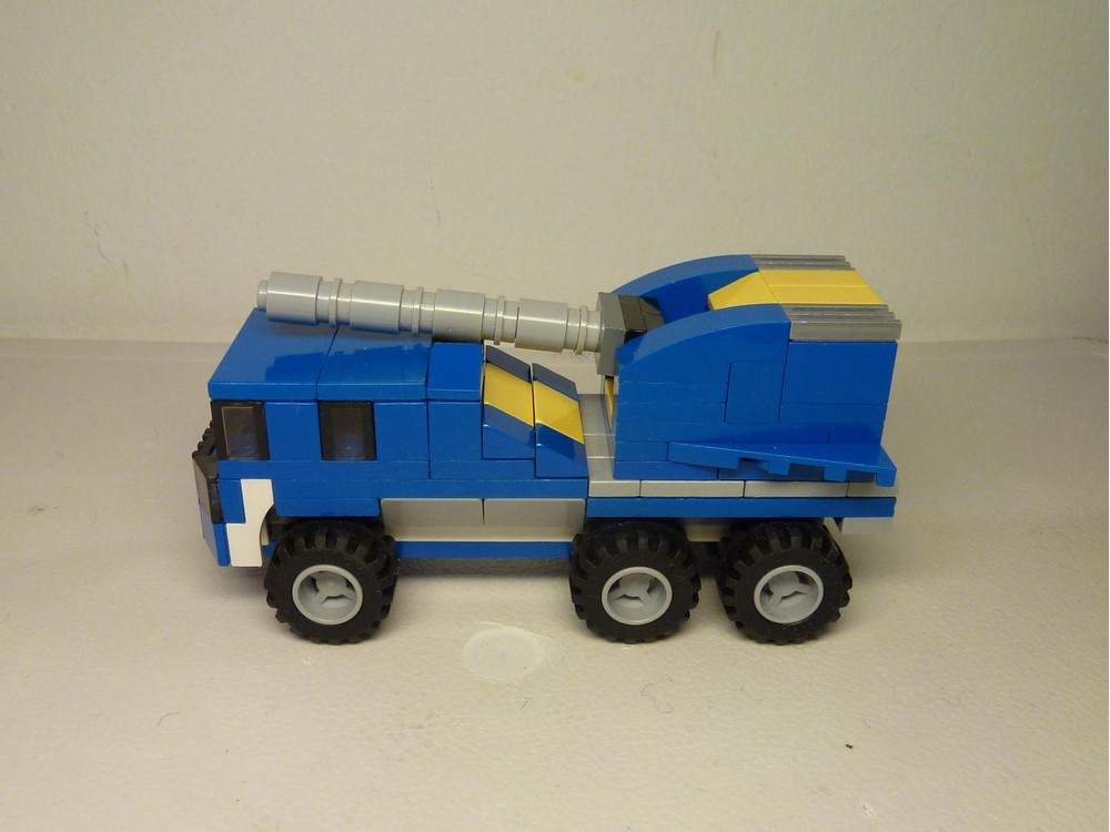 LEGO MOC 5765 Self Propelled Howitzer by perbonde | Rebrickable - Build ...