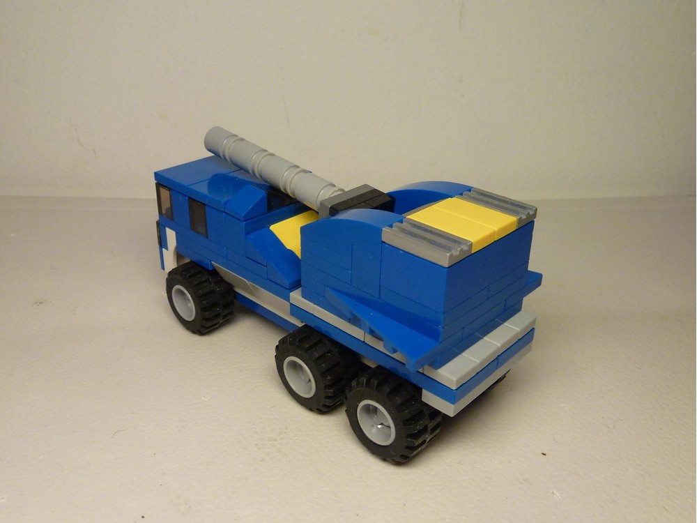 LEGO MOC 5765 Self Propelled Howitzer by perbonde | Rebrickable - Build ...